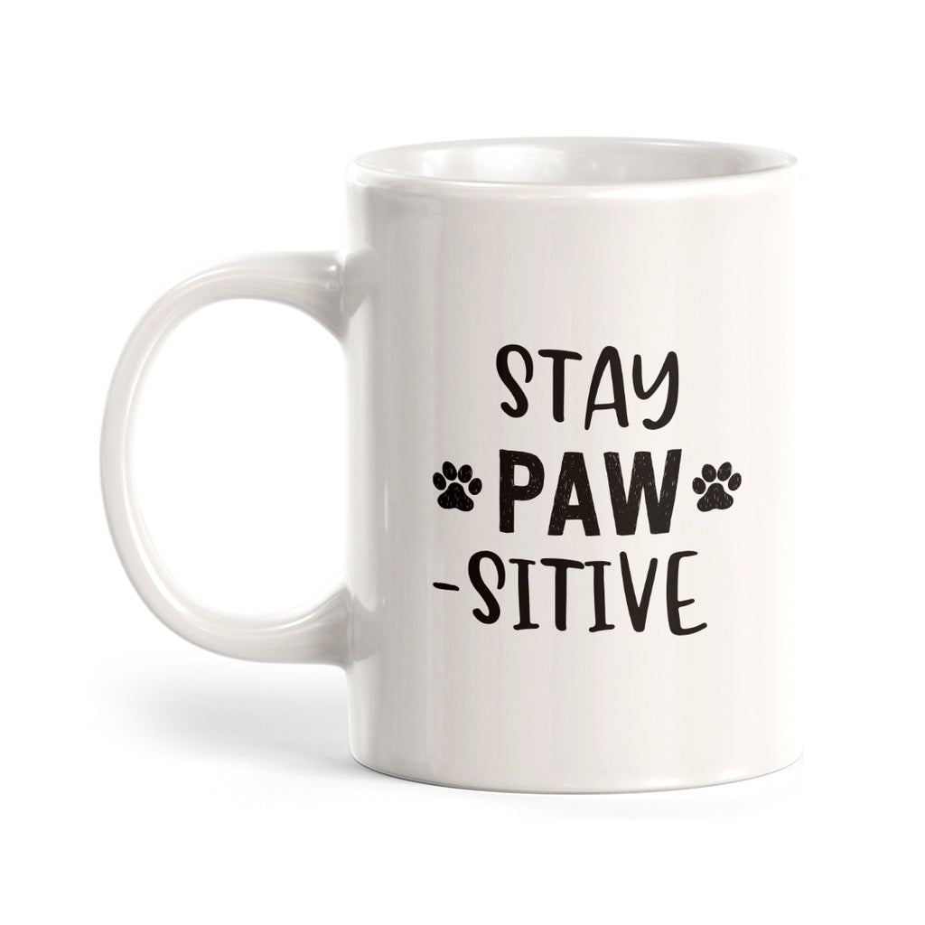 Stay Pawsitive Coffee Mug – Gaucho Goods